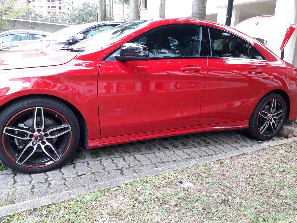 Red CLA 180 Facelifted 2017 - Page 2 - Showroom - SGMerc - Mercedes ...