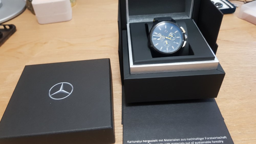 Original Mercedes sport chronograph watch - SGMerc Car Mart - SGMerc ...