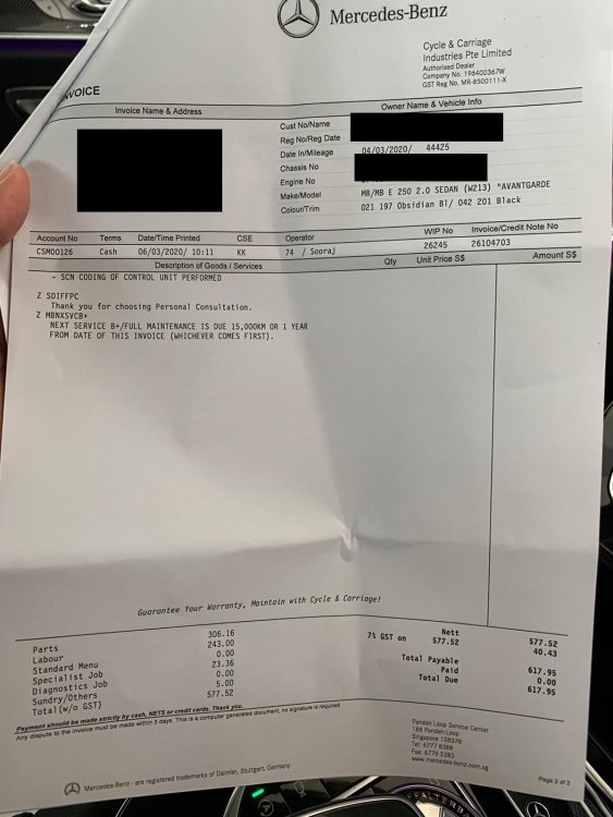 Good workshop to recommend for servicing - Page 3 - General Mercedes ...